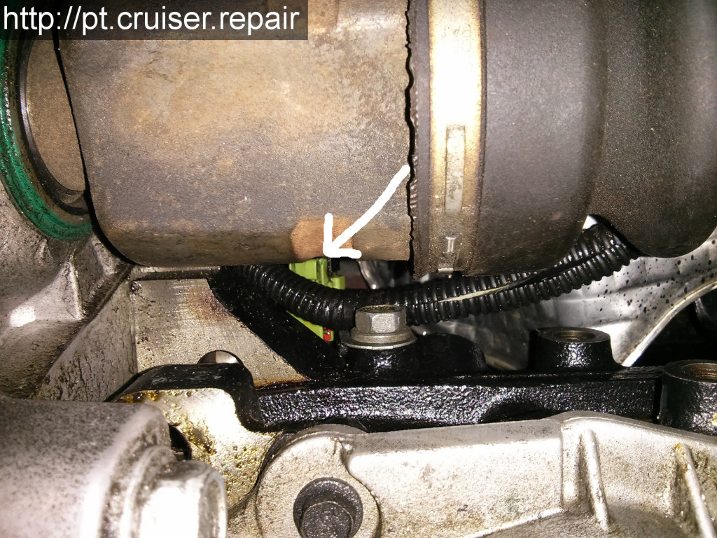 How to replace an oil pressure sensor switch on a 2005 2.4L Chrysler PT ...